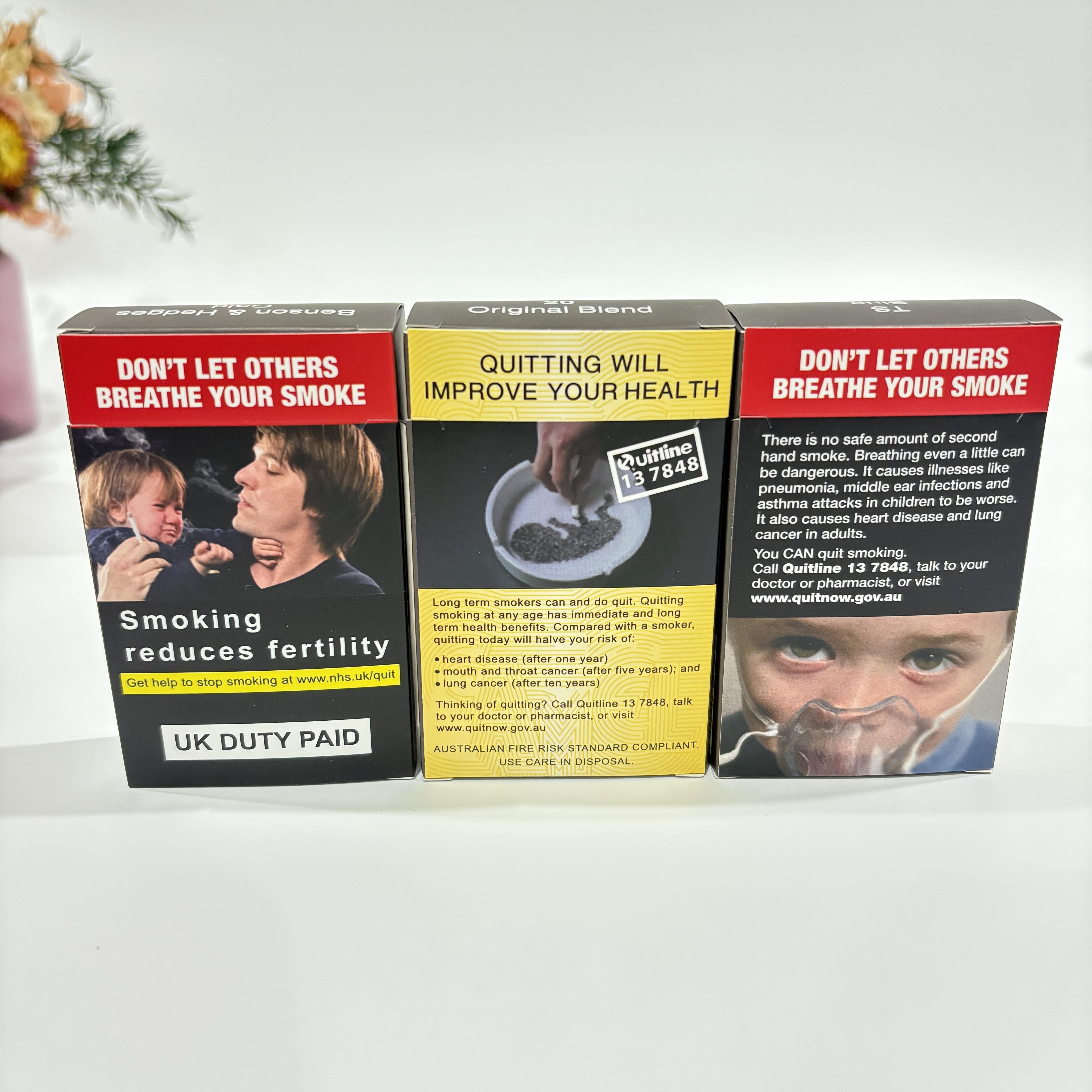 China Flip Smoke Box Of Packing Skinny Cigarettes Manufacturer and ...