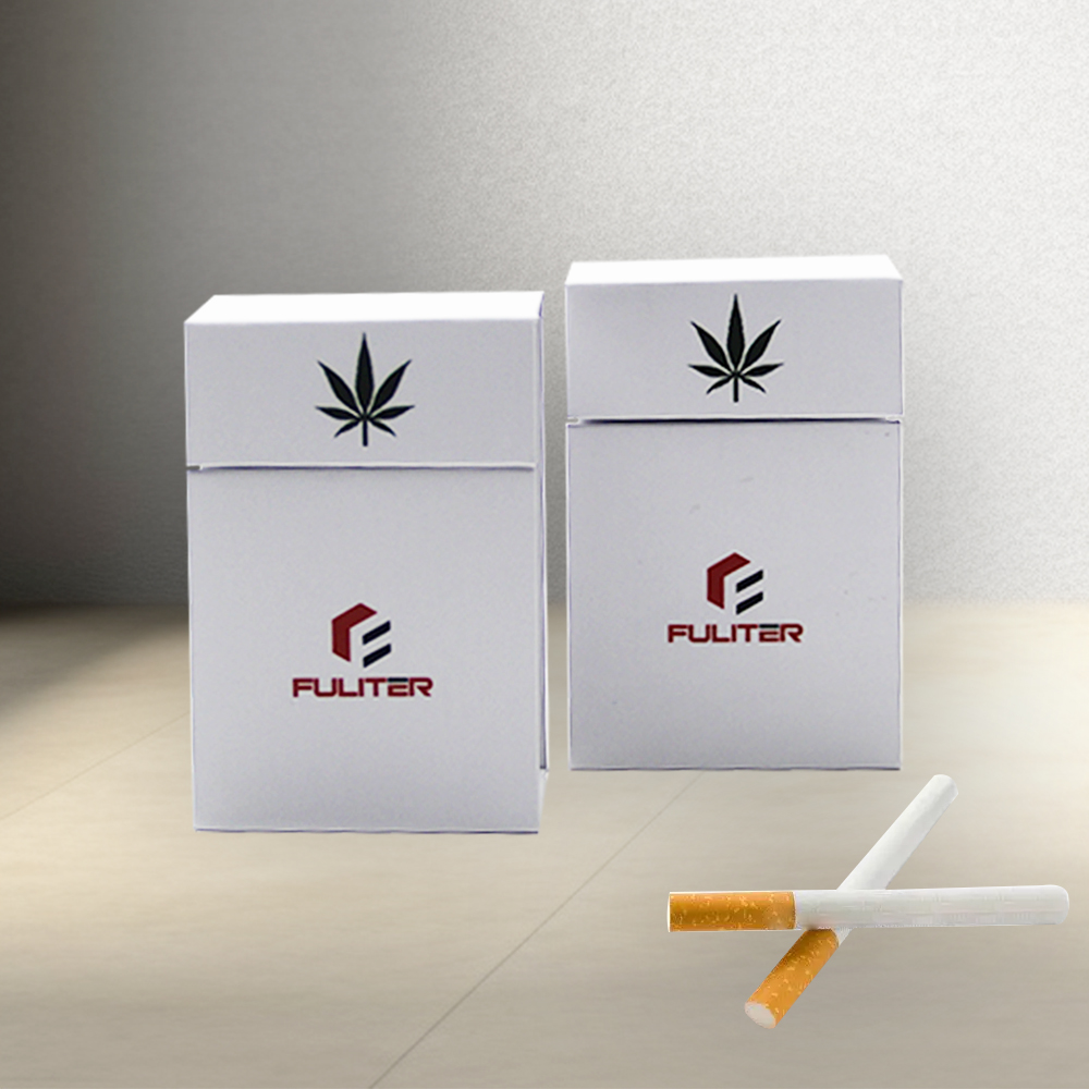 China Empty Paper Flip Top Cigarette Paper Box Carton Dimensions ...